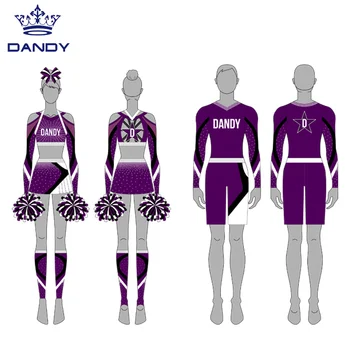 Top Quality Cheerleading Uniforms Customized Cheer Short Competition ...