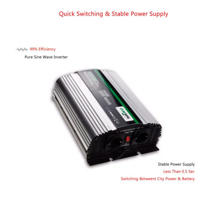CPS2000 2000W Inverter with Charger - Pure Sine Wave Power