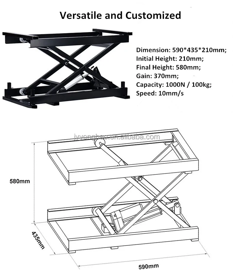 Customize Linear Actuator Electric Scissor Lift Platform