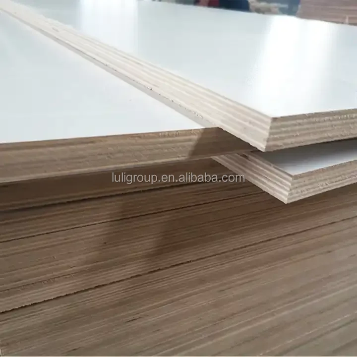 2 Times Hot Press Whole Core High Quality 1220 X 2440mm White Laminated ...
