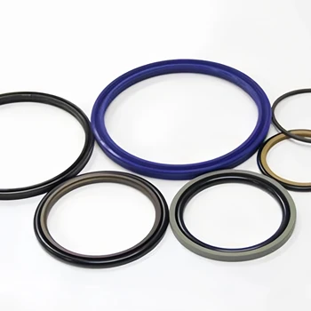 Belt Retainer Hydraulic Cylinder Piston Rod Oil Seal Polyurethane ...