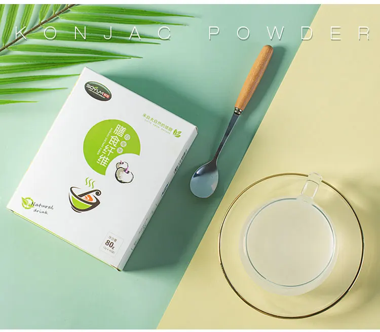 Natural Konjac Extract Glucomannan Powder - Healthy & Versatile