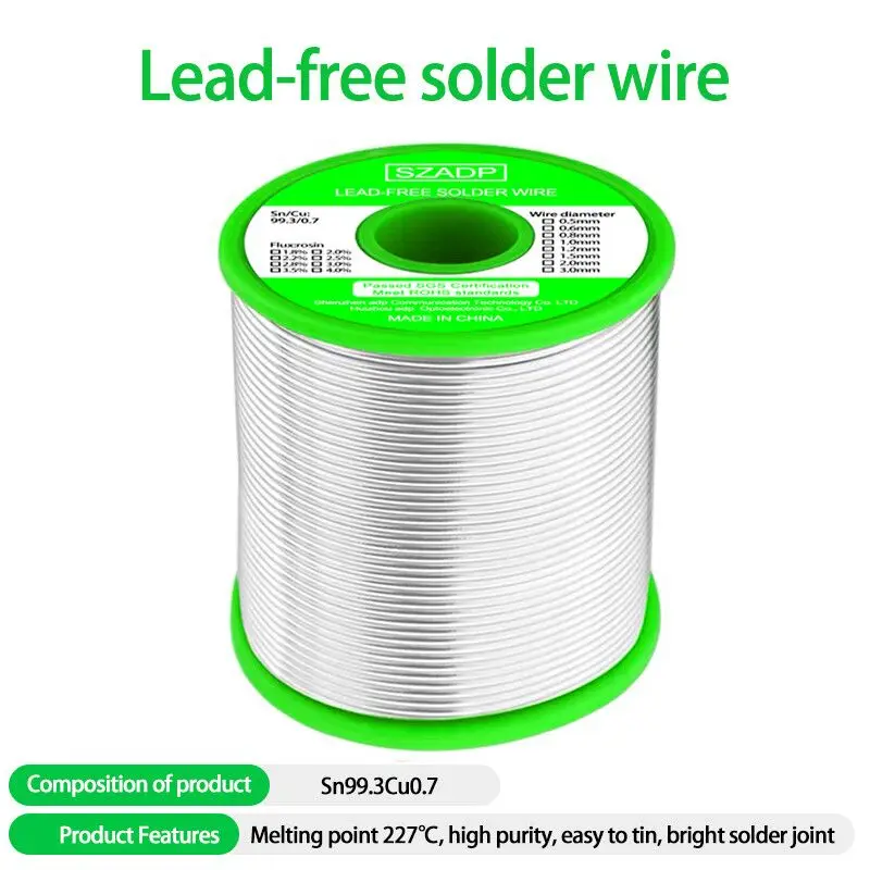 SZADP Tin Solder Wire Sn/Pb 65/35 63/37 60/40 0.8mm-2mm High ...