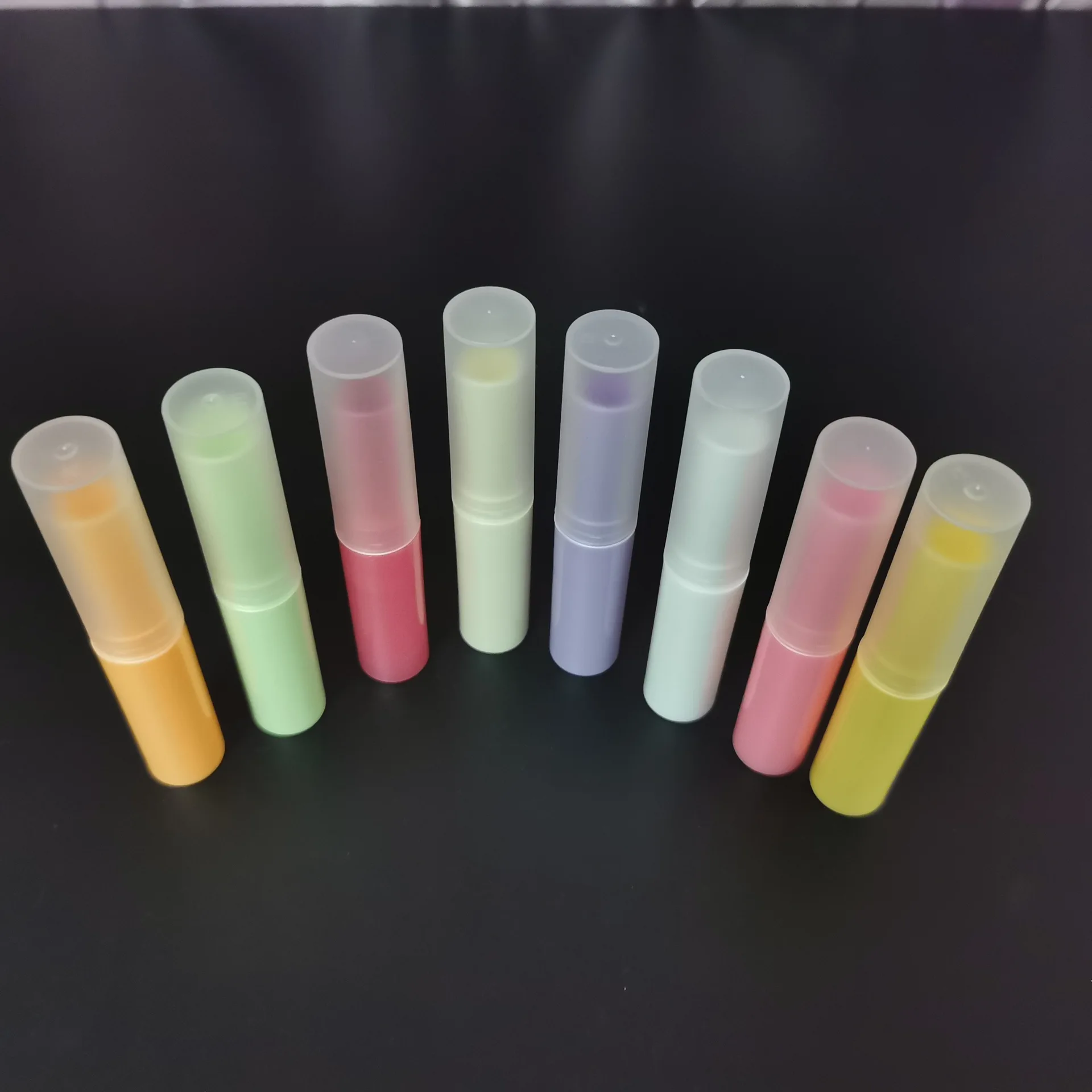 3g Korean Type Lip Balm Tube - PP Plastic Twist up Lipstick