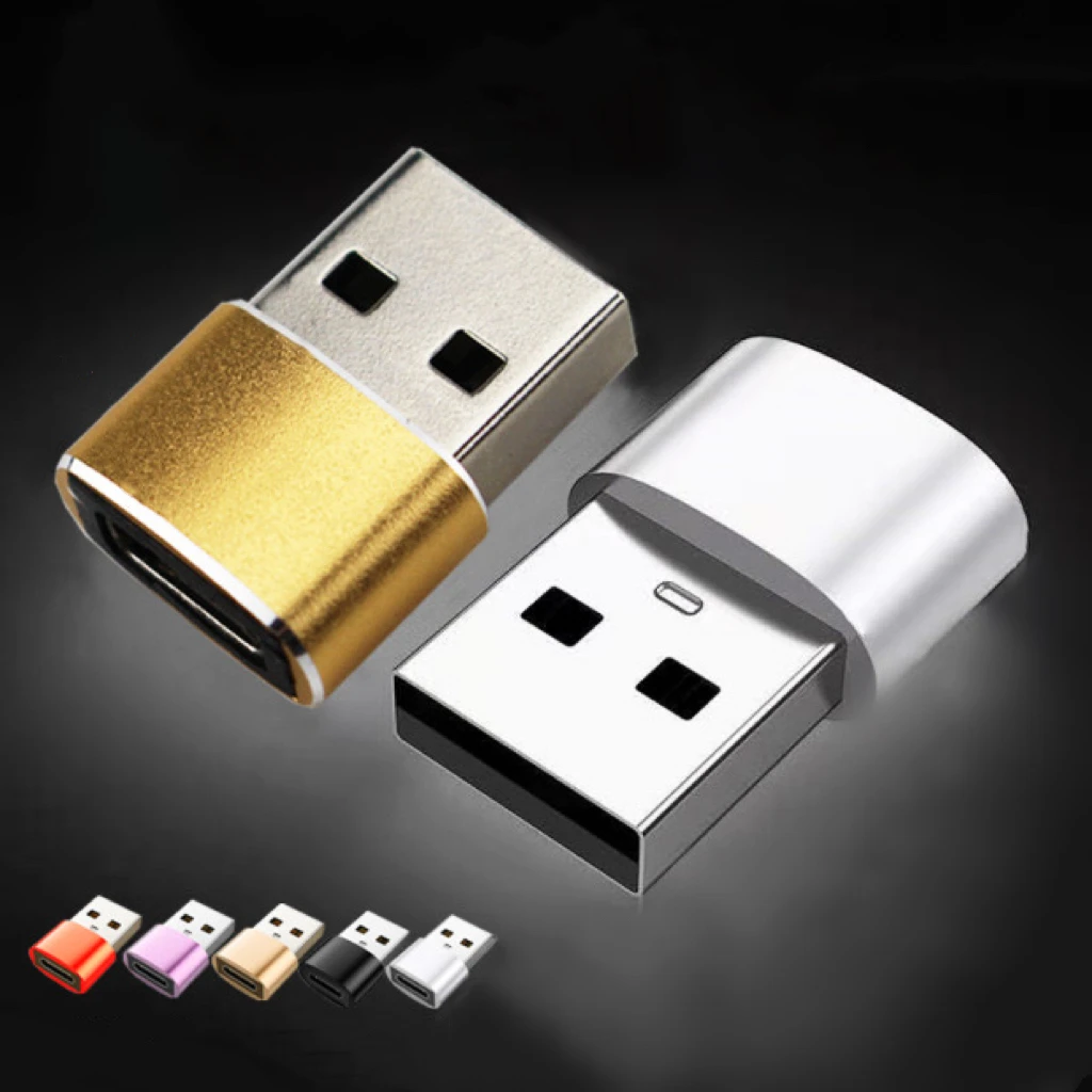 New Design Otg Colorful Usb-c/ Type-c Male To Usb-a Female Data Otg ...