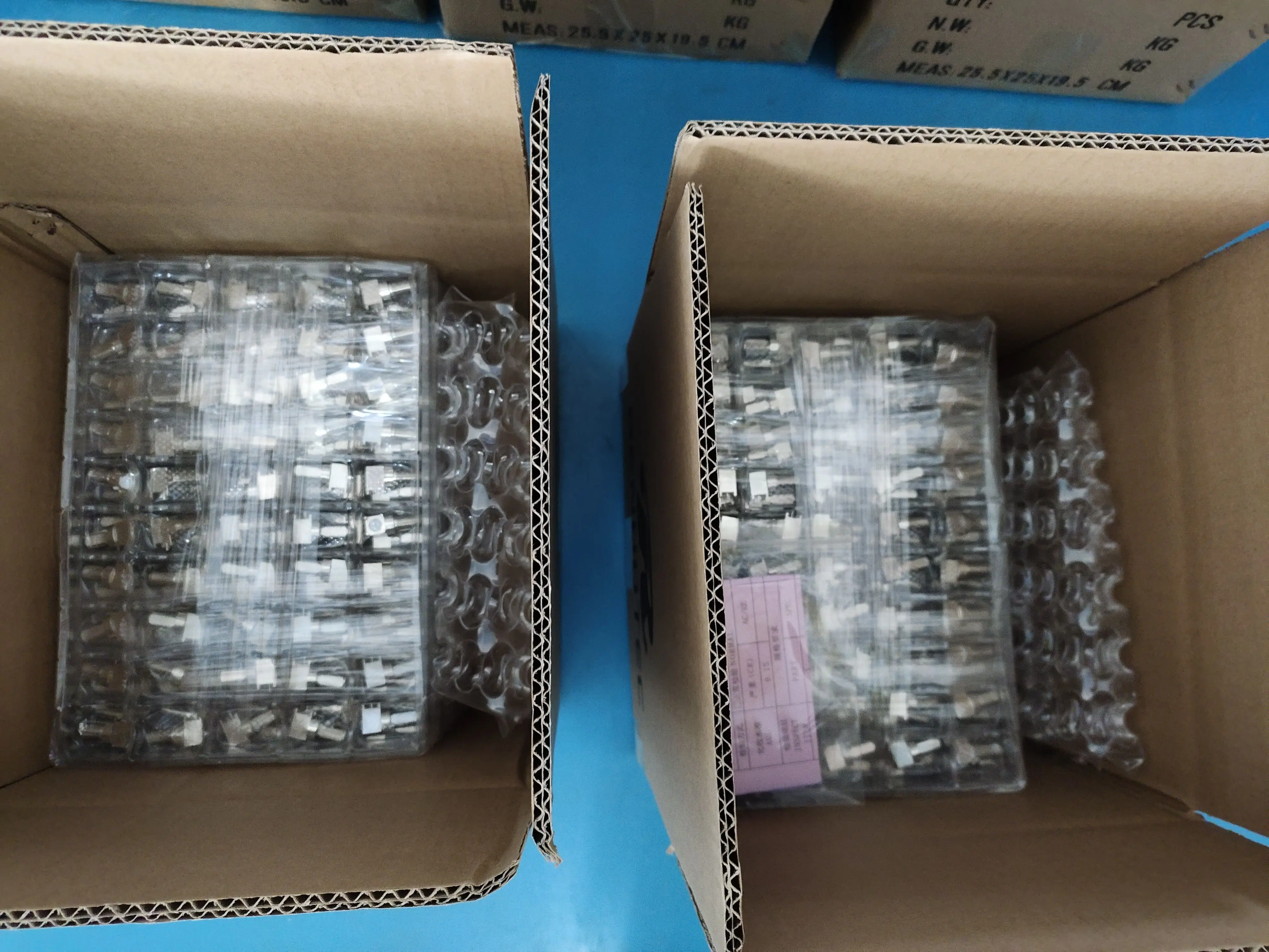 Straight Bulkhead Smb Female Connector For Through Hole Pcb Mount - Buy ...