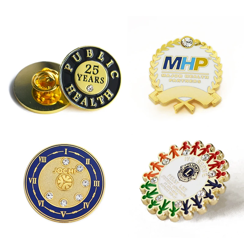 Wholesale Cartoon Metal Pins Supplier Glitter Brooch Anime Hard Enamel ...