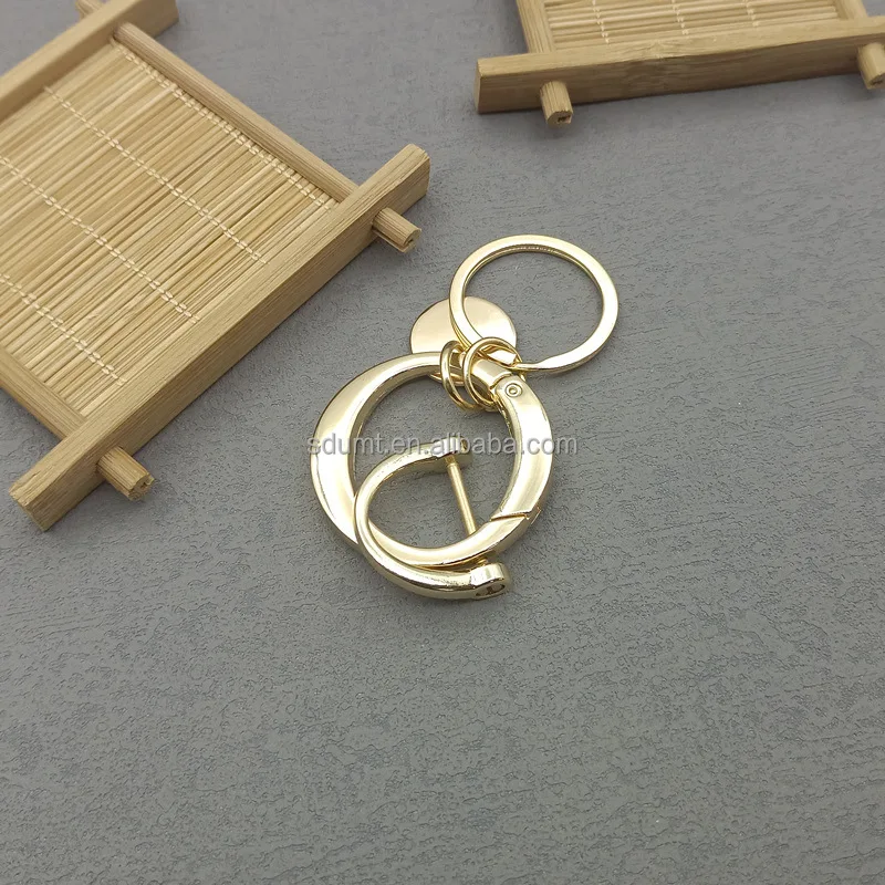 Wholesale High-end Zinc Alloy Car Keychain Horseshoe Buckle Key Ring D ...