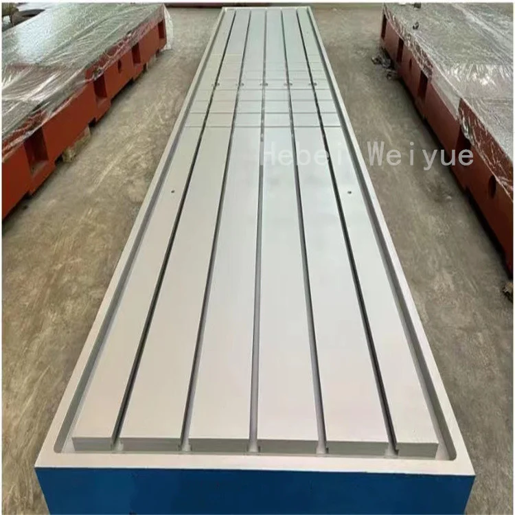 New High Precision T-slot Cast Iron Platform Surface Table With Plate ...