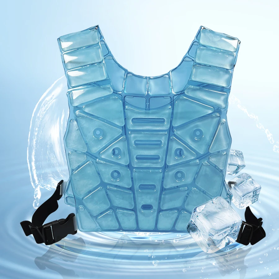 Cooling Vest Pcm Sport Outdoor Working Cooling Ice Pad Summer Men ...