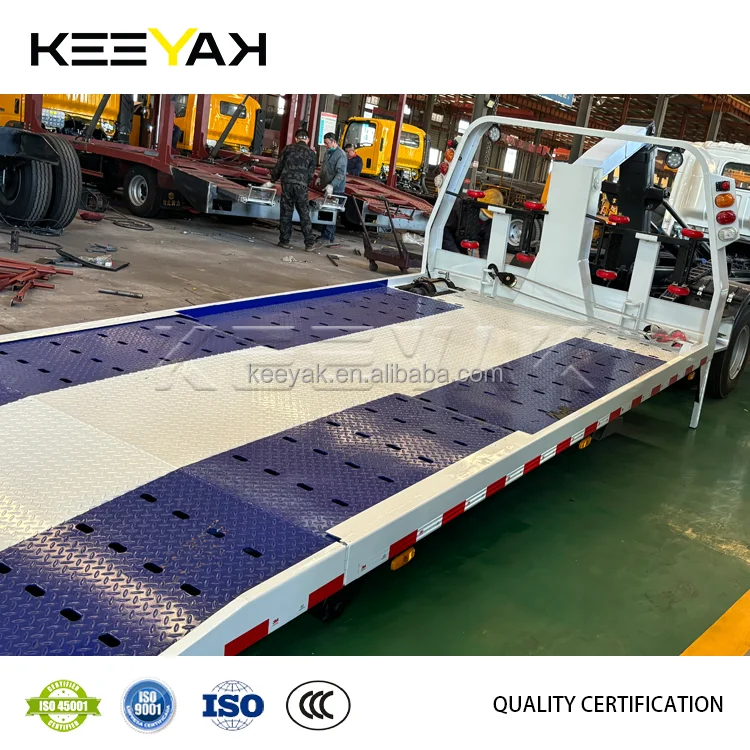 China Rollback Wrecker Beds Truck Customizable Long Bed Wrecker Tray ...