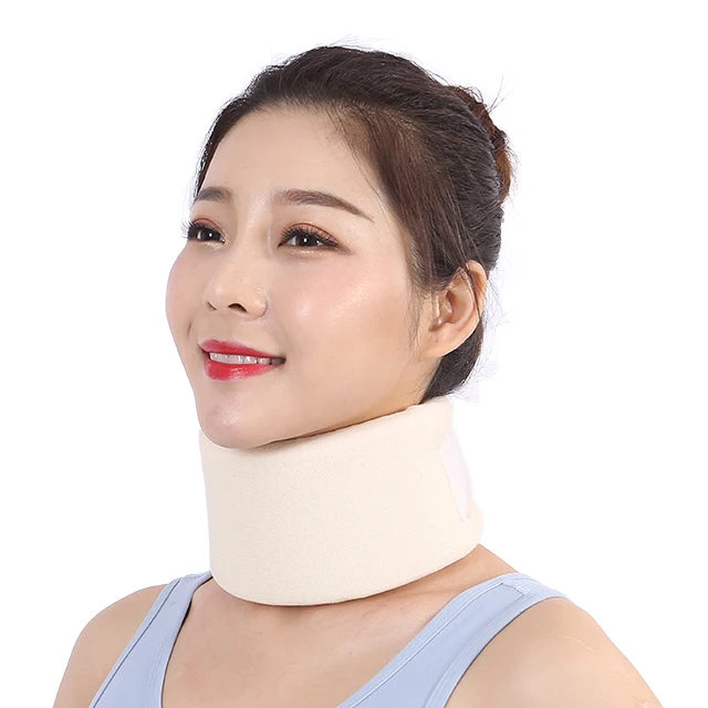Soft Foam Neck Brace Universal Cervical Collar Adjustable Neck Support ...