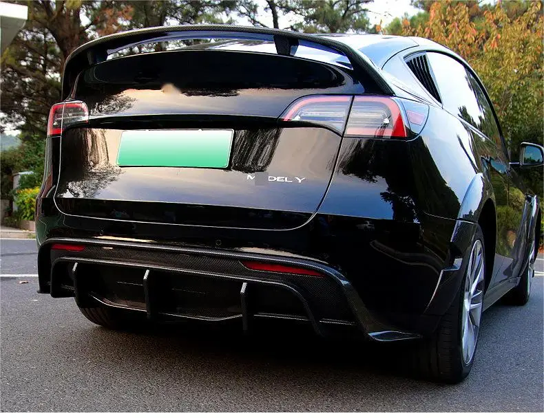 Auto Parts Bumpers Diffuser Rear Bumper Spoiler for Tesla Model Y
