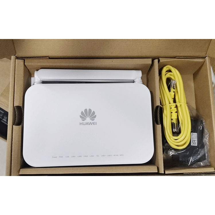 HS8145X6 Wifi 6 ONU ONT GPON 4GE + 1电话。+ 2USB + 2.5G和5g Wifi AX3000Mps ...