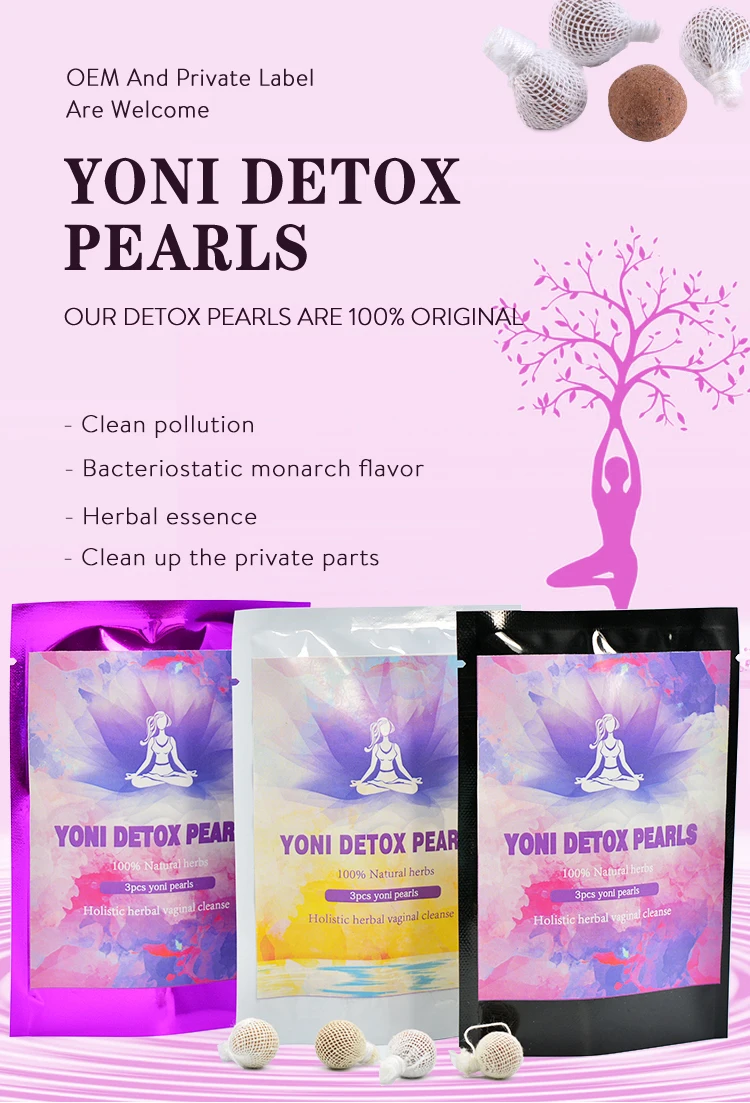 Herbal Yoni Detox Pearls Vaginal Womb Detox Pearls Clean Point Vente En ...
