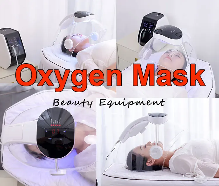 O2toDerm Pure Oxygen O2toderm Oxygen Facial Mask Dome Therapy Oxygen ...