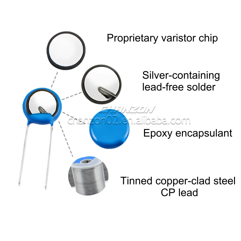 VDR 3movs Varistors - High Stability Voltage Dependent Resistors