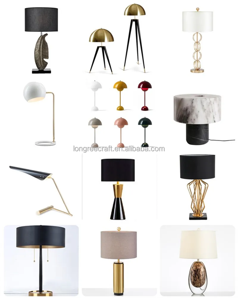 Modern White Floor Lamp Large Size 180 or 200cm Creative Aluminum ...