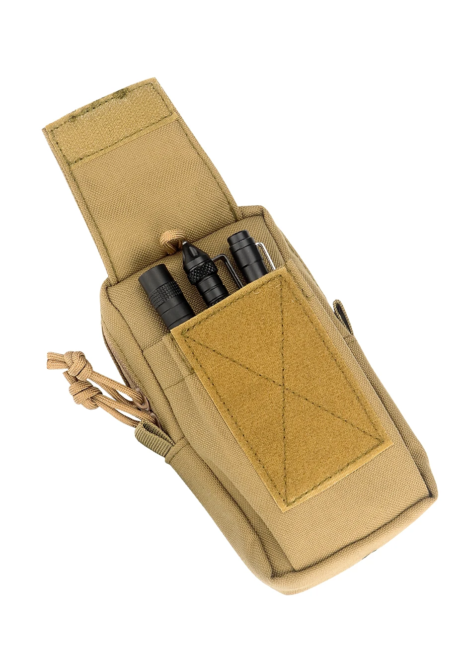 Small Tactical MOLLE Tool Bag Organizer Customized for Knife Flashlight ...