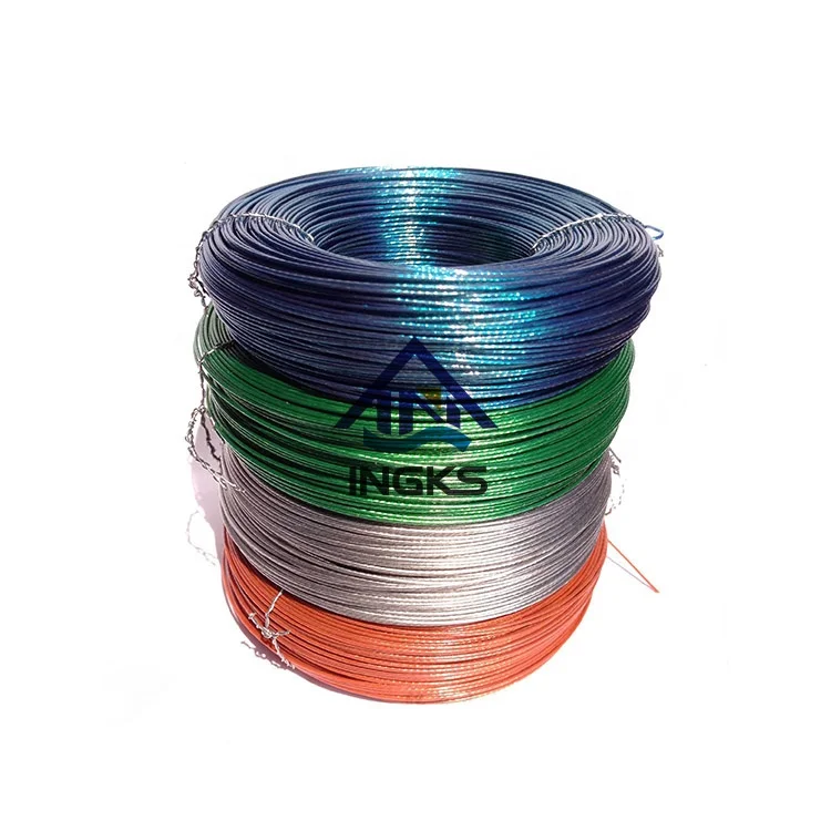 Pvc Coated Aircraft Cable Multi Color Coated High Strength Stainless ...
