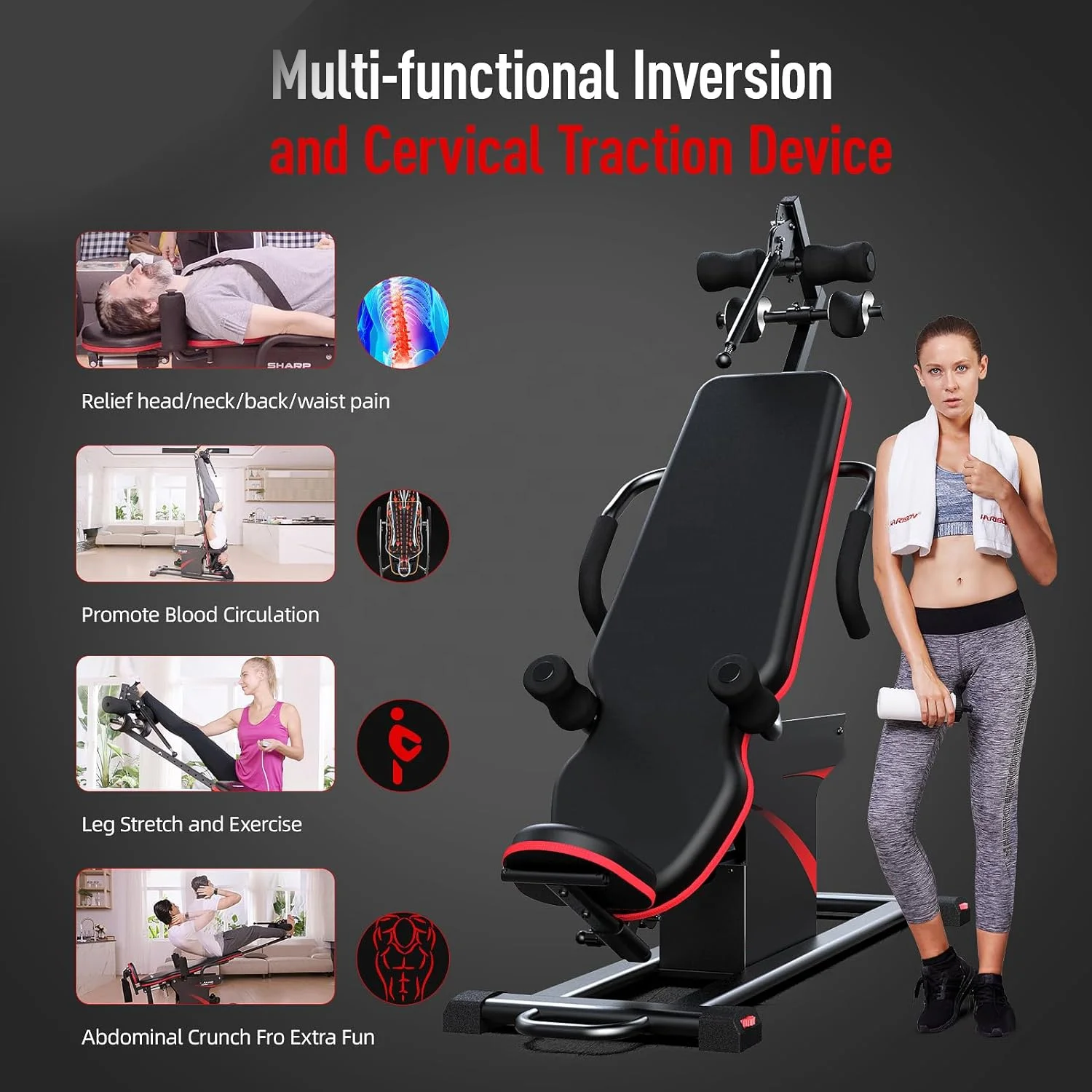 Body Plus Automatic Inversion Table - Best Home Exercise