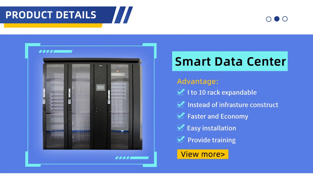 CATVSCOPE Customization Data Center Cabinet 42u Intergrated Data Center Solution Prefabricated ...