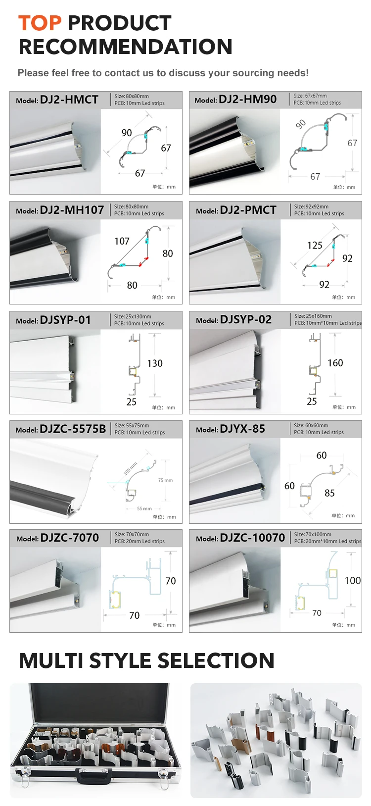 High Quality Flexible Curved Bendable Channel Aluminium Led Ceiling ...