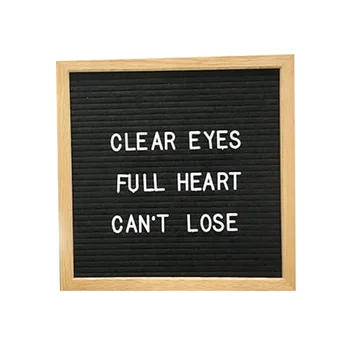 High Quality Rustic Wooden Message Board Diy Decorative Felt Letter ...