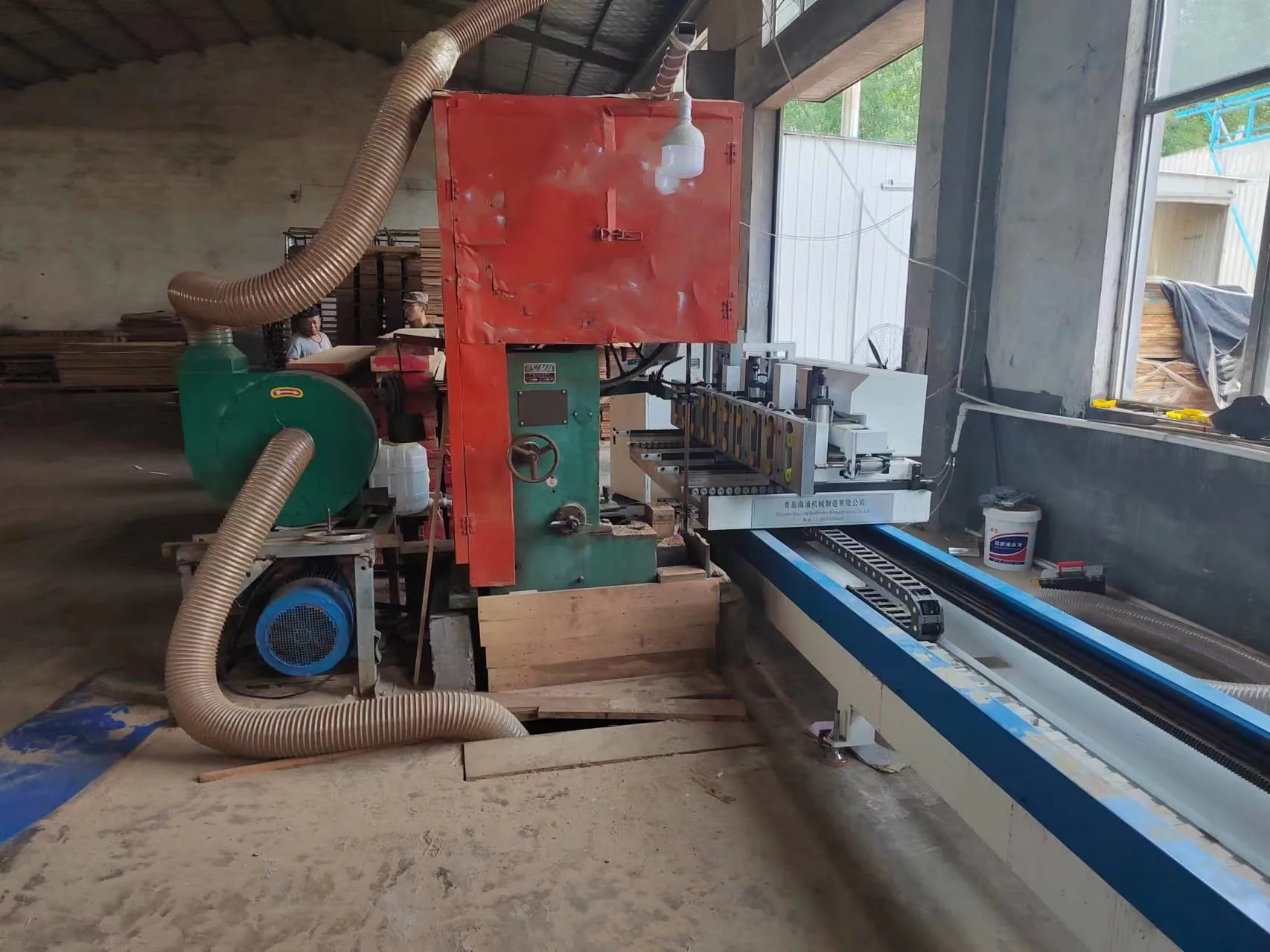 Horizontal Sawmill Horizontal Log Saw Machine Wood Band Saw Heavy Duty ...