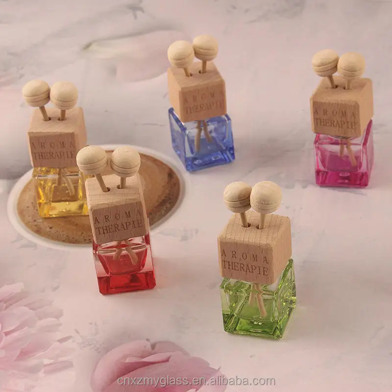 Custom Square 8ml Reed Diffuser Glass - Perfect for Cars