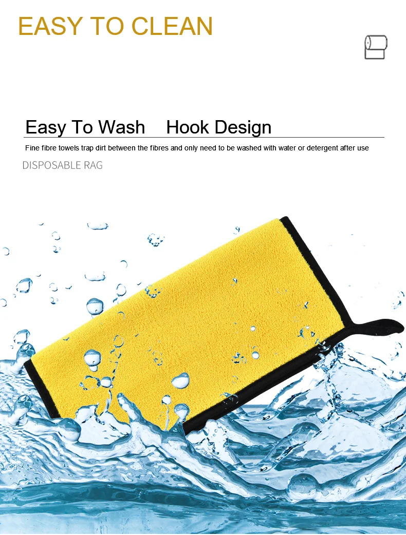 Oem Super Soft China 800gsm 1200gsm Microfiber Car Drying Towel Micro ...