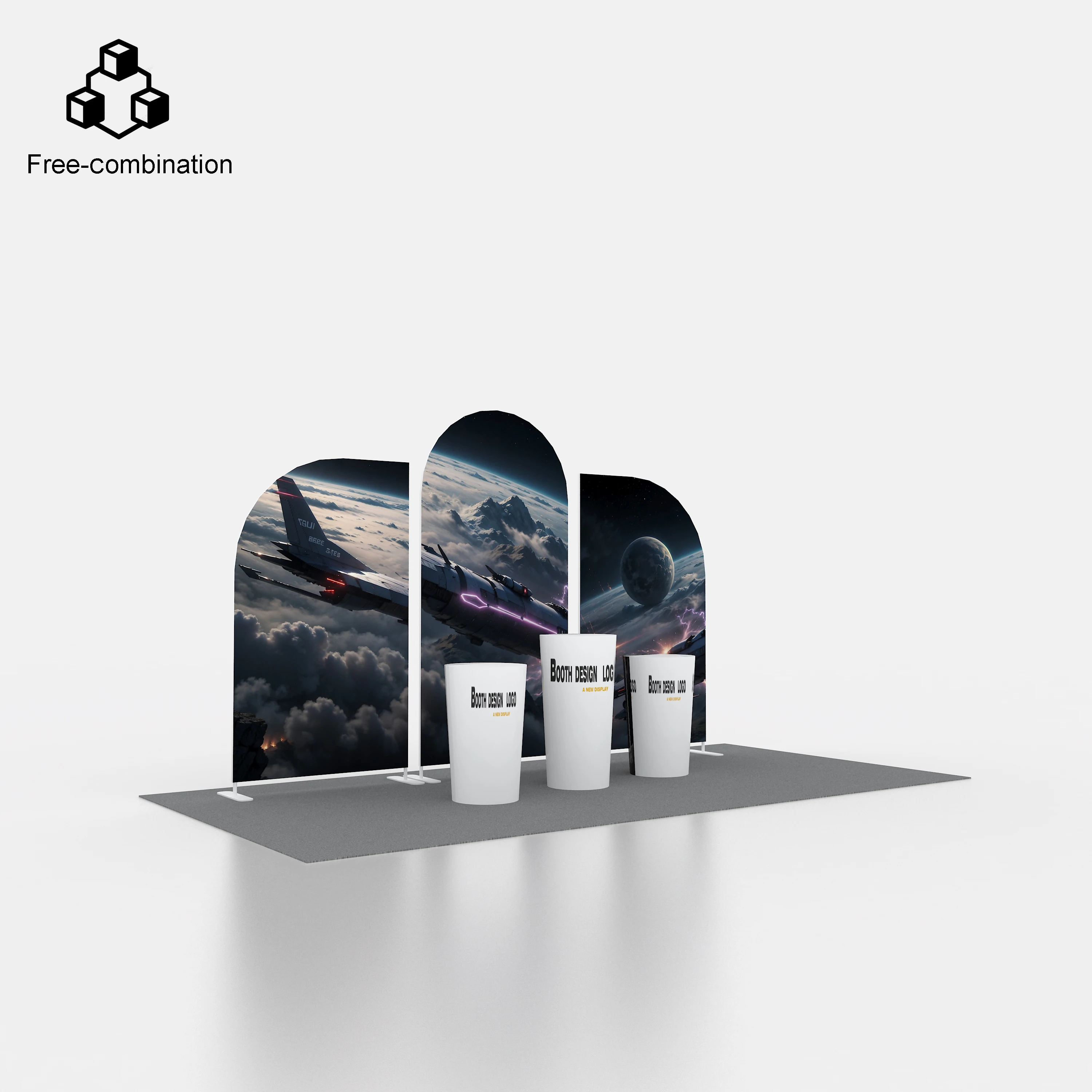 Backdrop Banner Banner Stand Stretch Tension Fabric Banner Backdrop ...