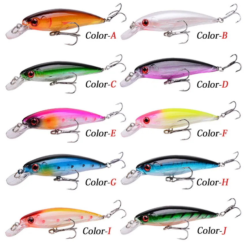 Artificial Multicolor Luminous Baits - Premium Fishing Tackle