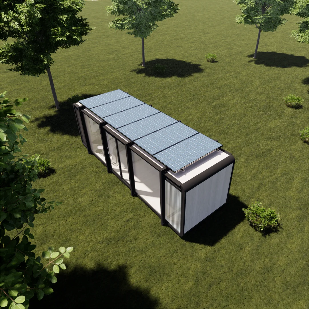 Luxury Mobile Home Tiny Homes Solar Power Modular Container Customized ...