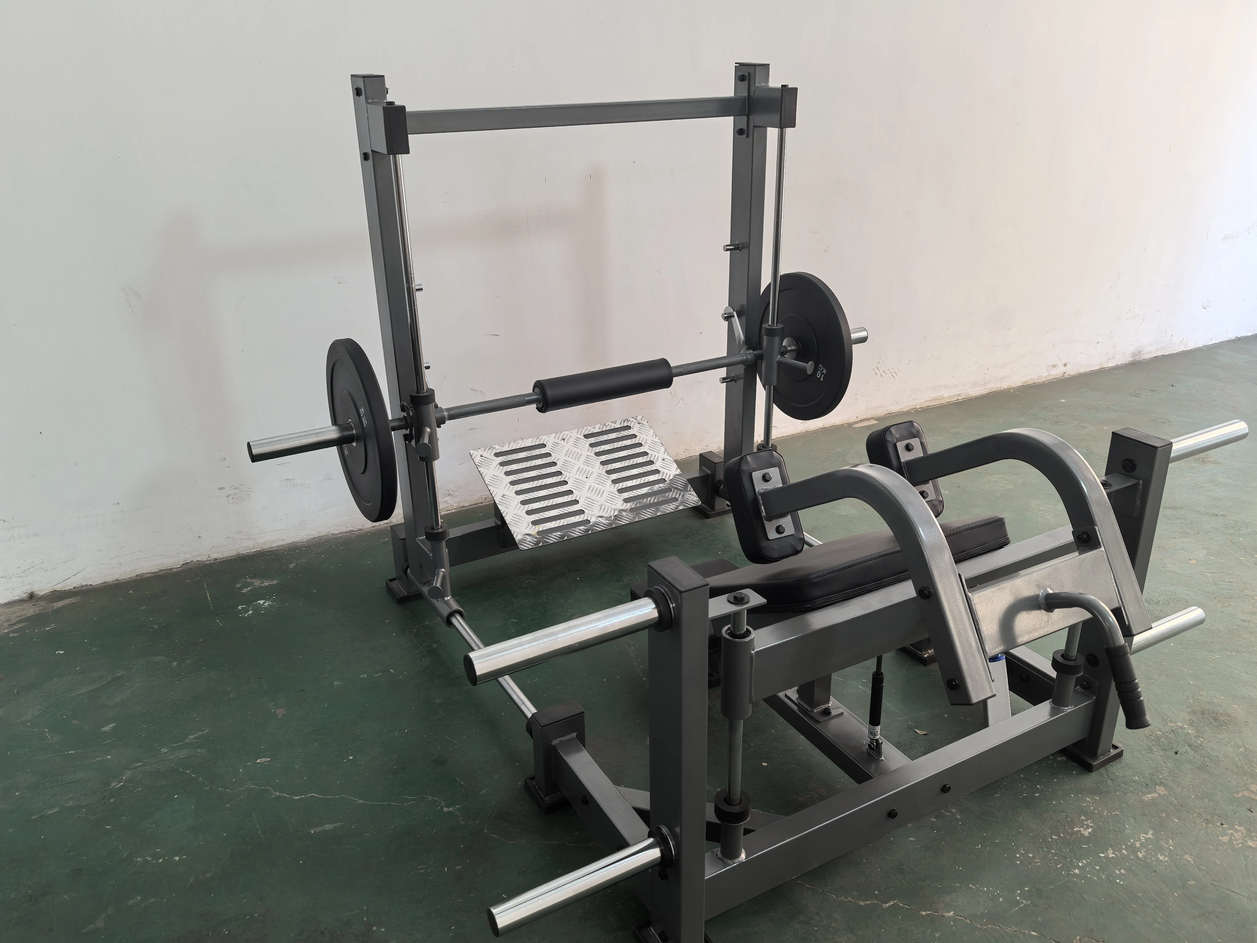 SF New Design Plate Loaded Glute Bridge Hip Thrust Machine Seated Glute ...