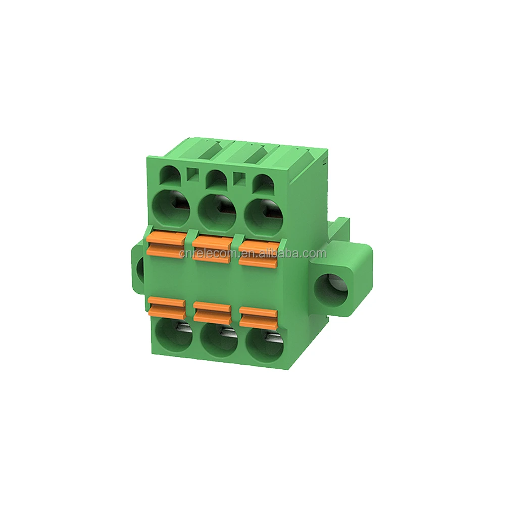 Kf2edgkdr Pcb Screwless Terminal Blocks Pcb Pluggable 5.08mm Connector ...