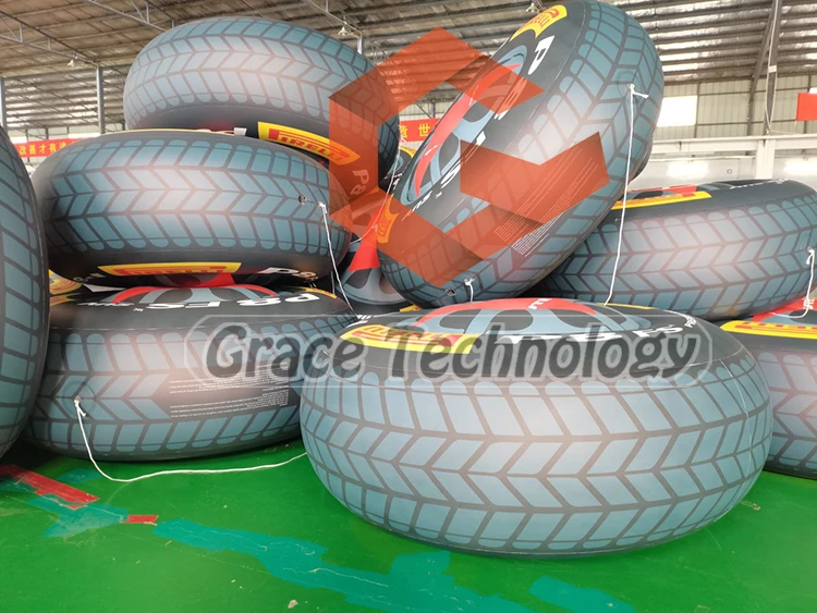 Giant Advertising Inflatable Tire Balloon for Outdoor Display