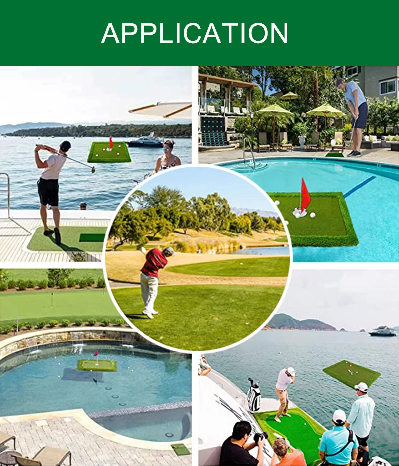 Pool Chipping Green - Floating Golf Game for Backyard Fun
