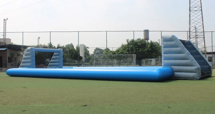 Giant Outdoor Game Soap Water Soccer Field Inflatable Soap Football ...