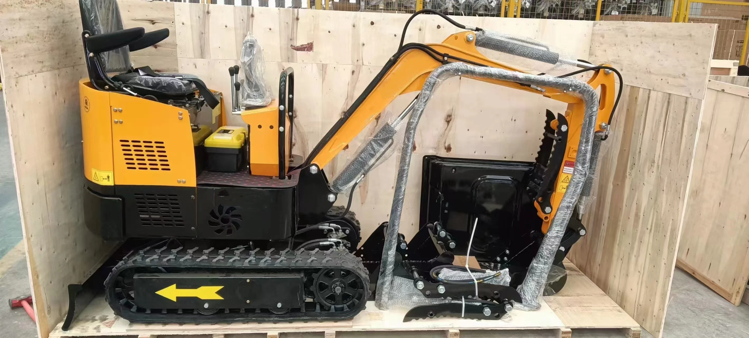 Mini Excavators with EPA Engines - 1.5 Ton Crawler Diggers