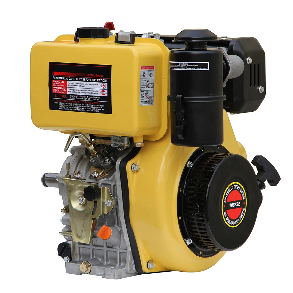 Single Cylinder Electric Start 4 Stroke Air Cooled 186fse Brand Diesel ...