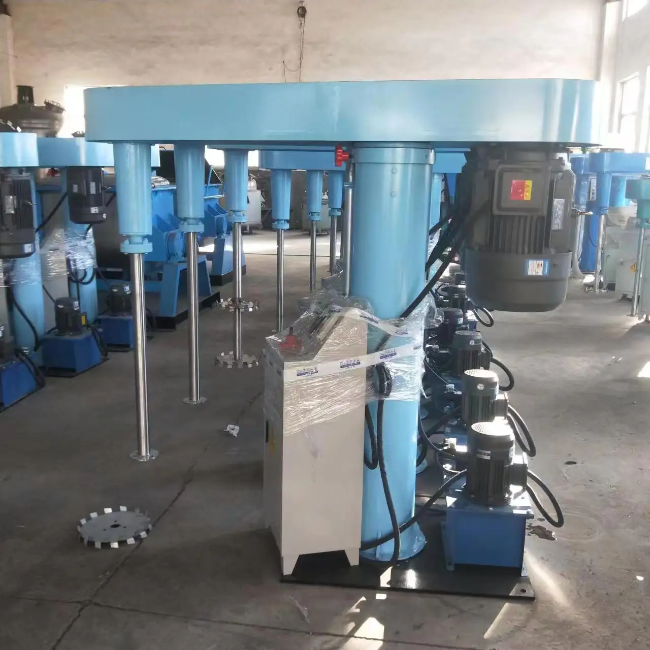 Lifting High Speed Paint Disper Hydraulic Lifting Frequency Conversion ...