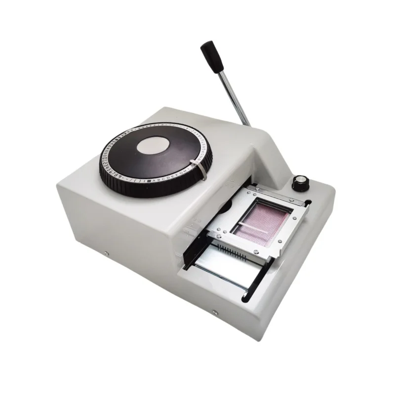 Manual Character PVC Card Embosser Stamping Machine ID VIP Card ...