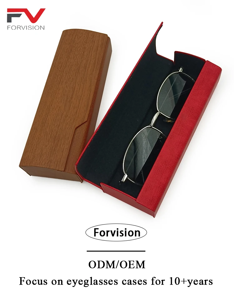Shop Our Popular Stock Hand Made Case Mix Color PU Leather Eyeglass Case