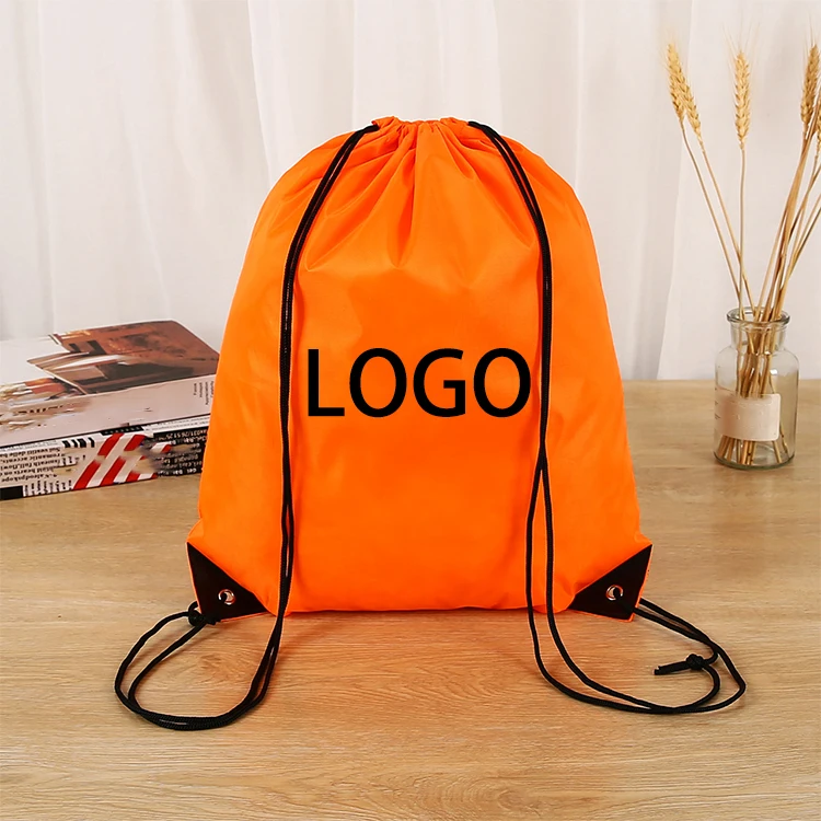Custom High Quality 210D and 420D Polyester Material Drawstring Pouch ...