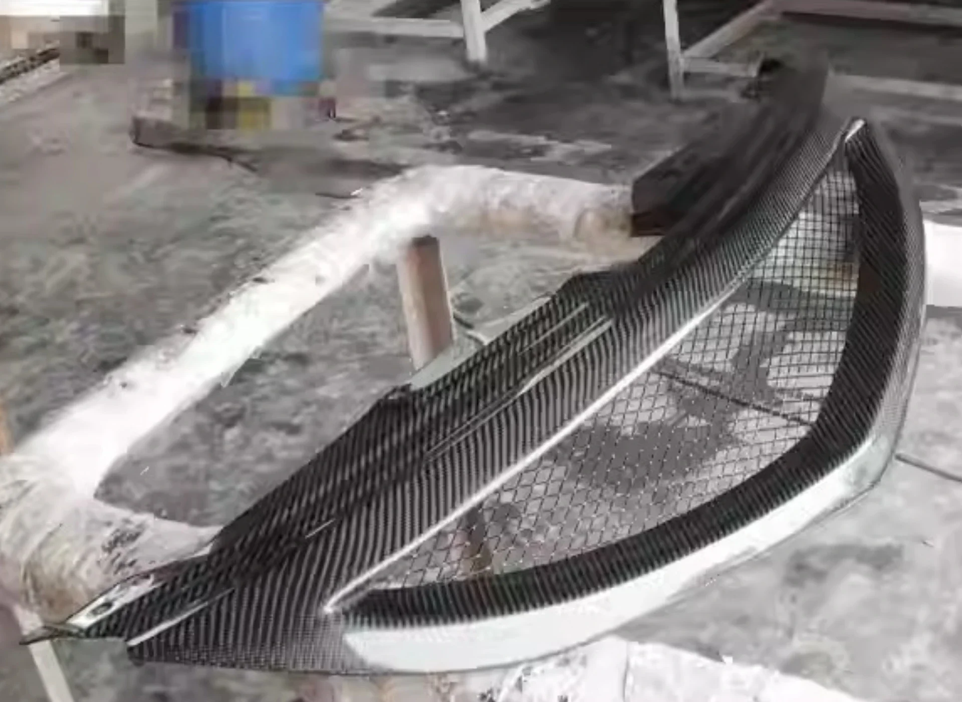 Body Kit Carbon Fiber Radiator Grille For Mazda Mask Net Car ...