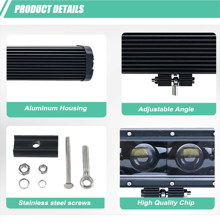 12v 24v Rgb Ramp Aluminum Curved With Position ATV UTV Truck Car E-mark ...