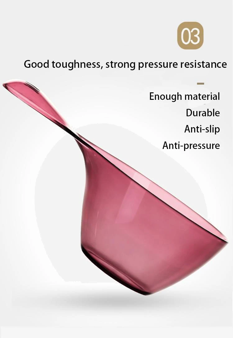 Kitchen Ladles Water Scoop Plastic Water Ladle Thicken Bath Ladle ...