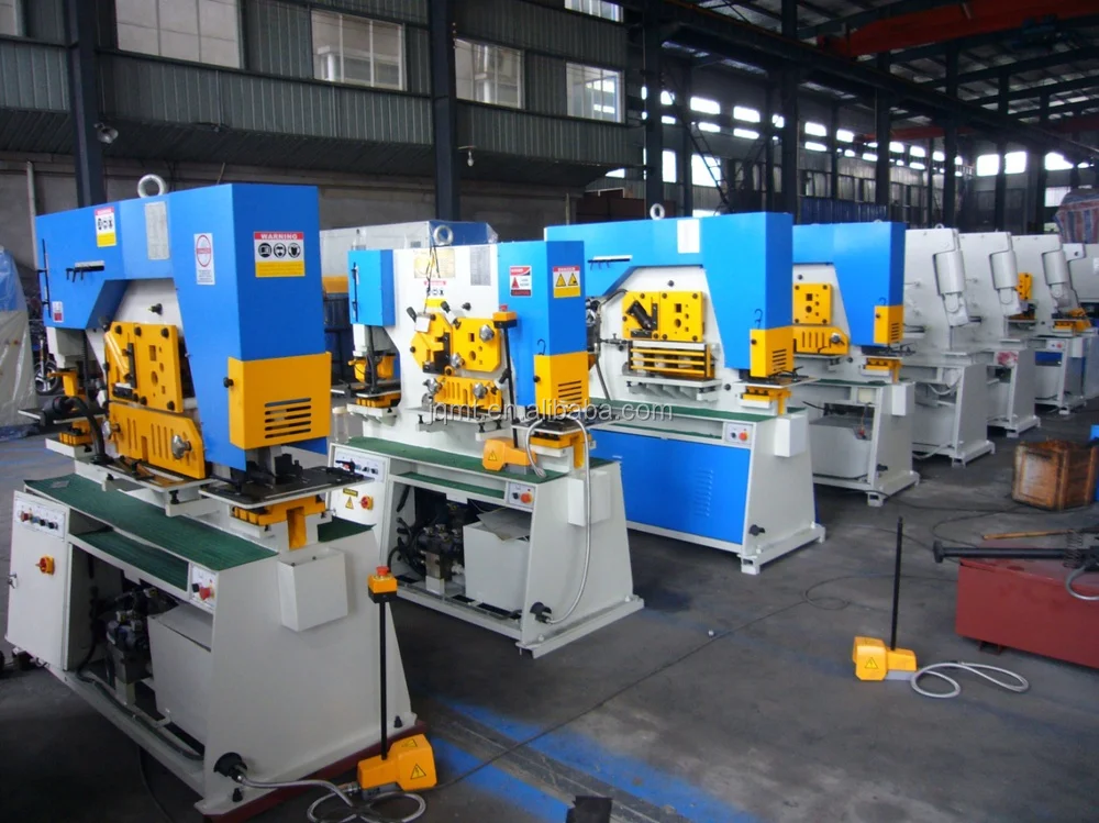 New Design Shear Hydraulic Punch Machine And Ironworker With Ce ...