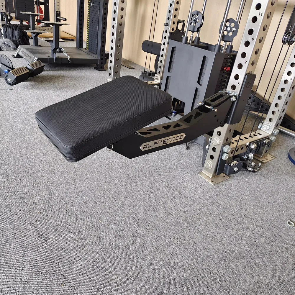 Adjustable Fitness Rack Attachment - Row Fly Pad for Power Racks